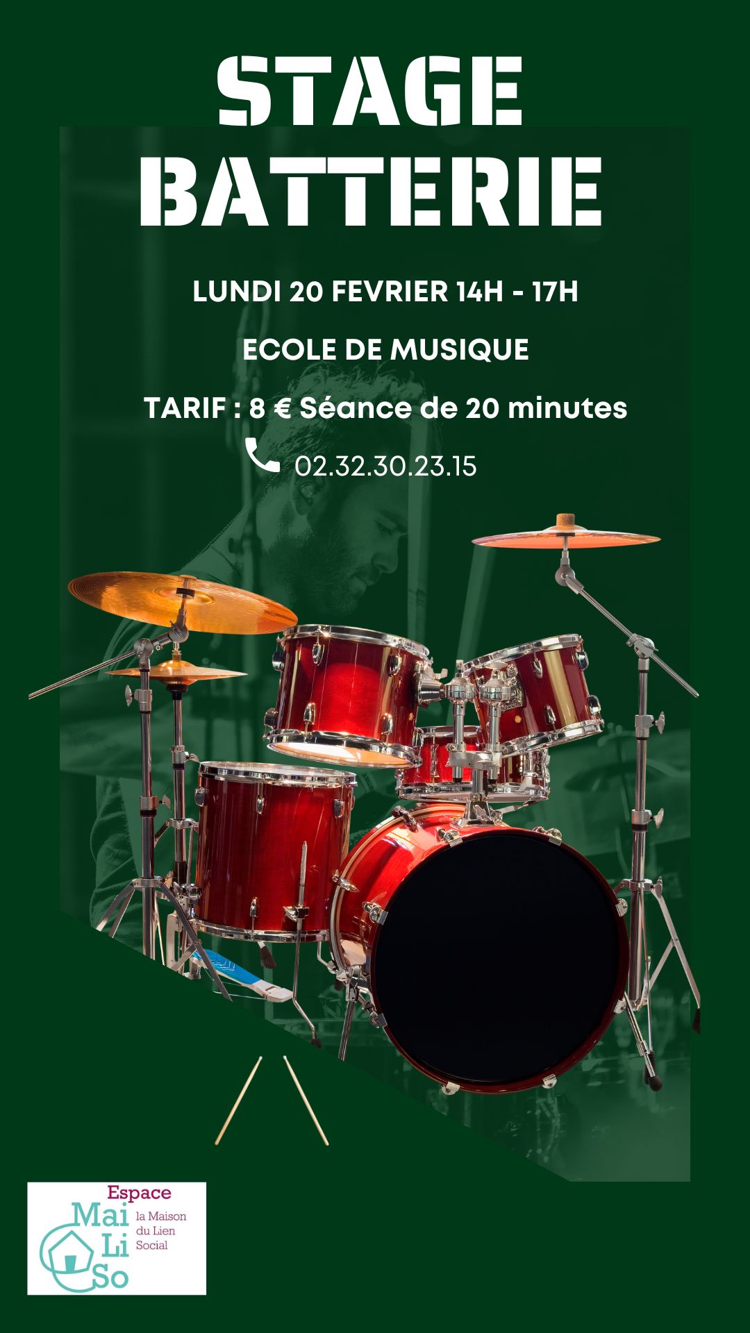 STAGE BATTERIE – Espace Maliso