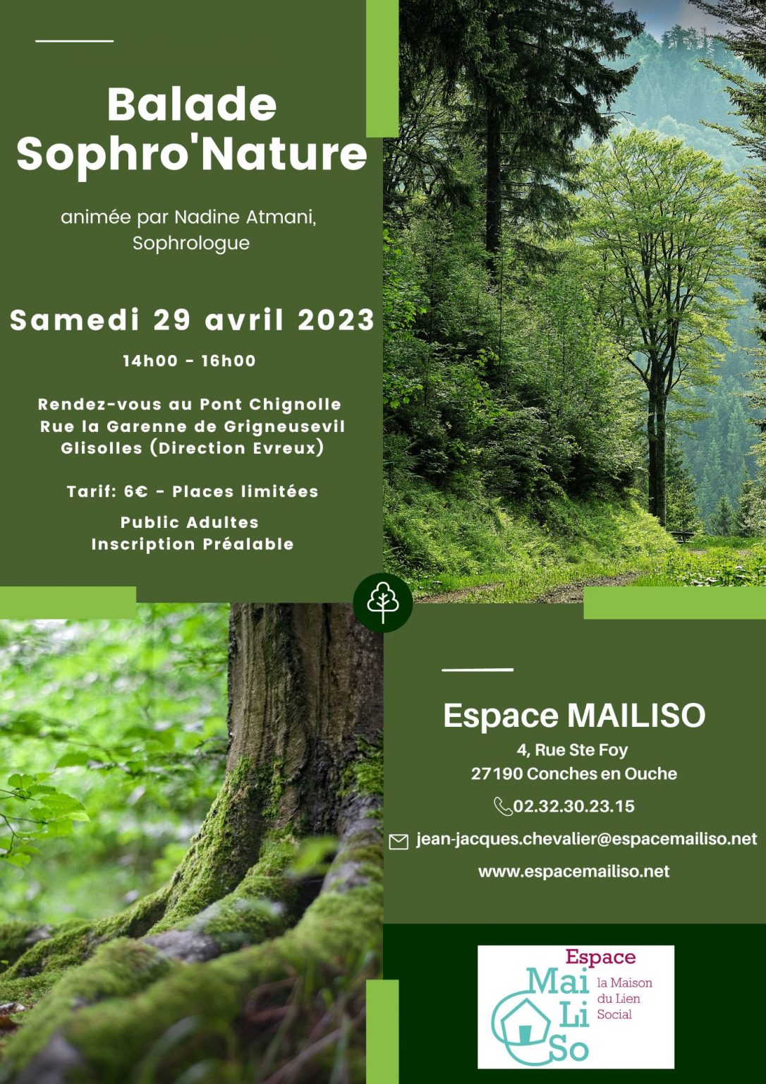 BALADE SOPHRO’NATURE – Espace Maliso