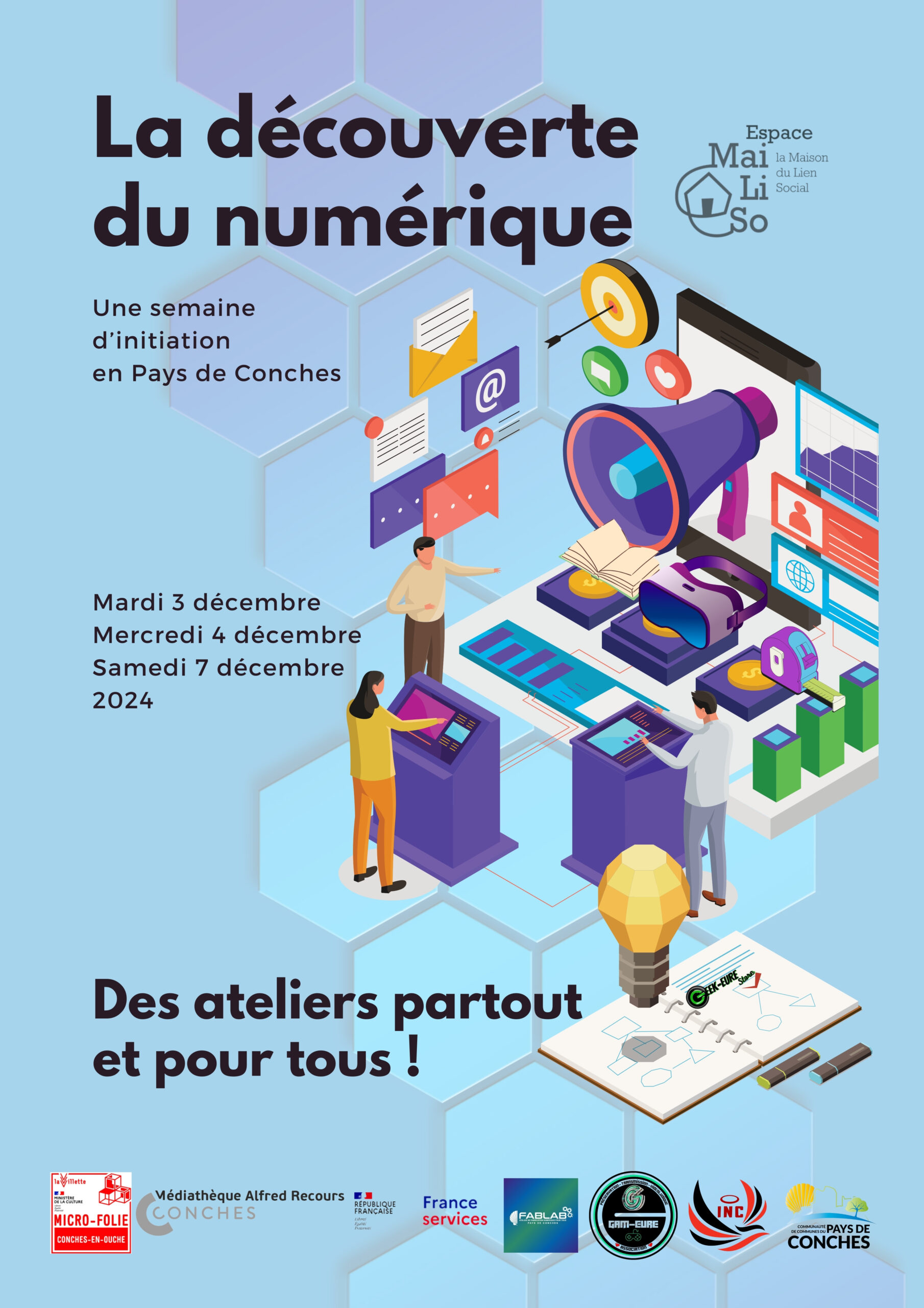La découverte du numérique – Espace Maliso