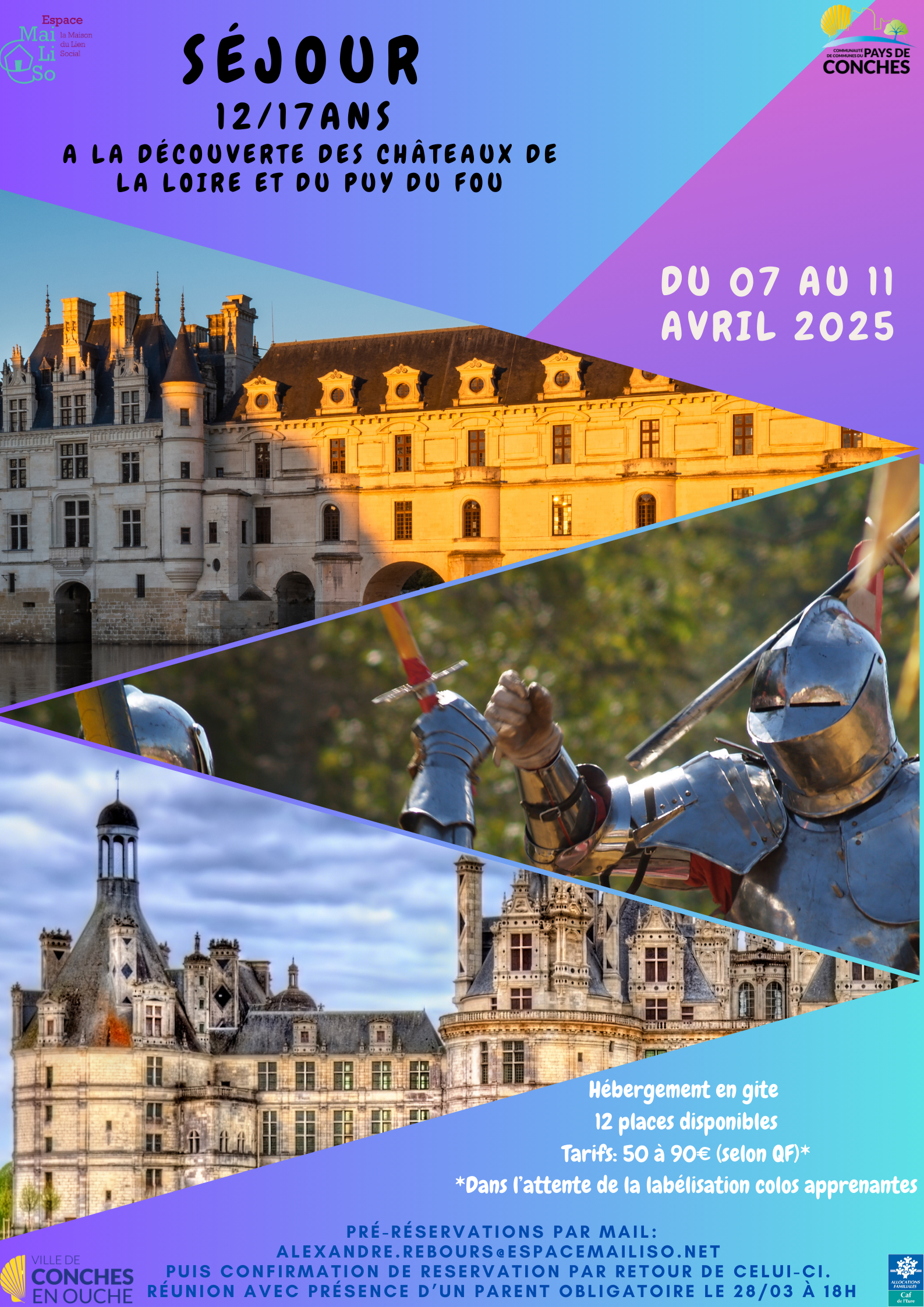 Le planning des vacances de printemps est disponible! Espace Jeunes ...