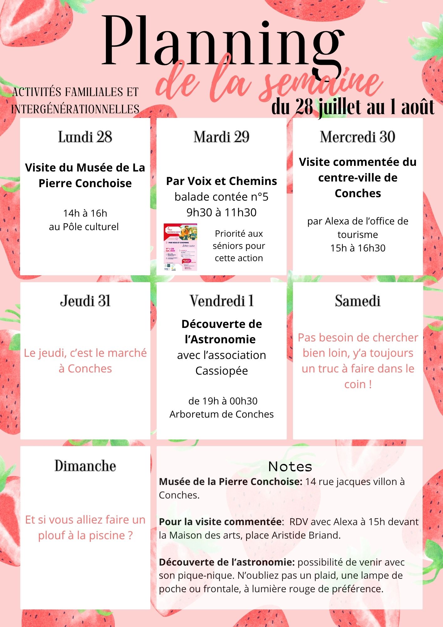 Les idées du vendredi, ça vous dit ? – Espace Maliso